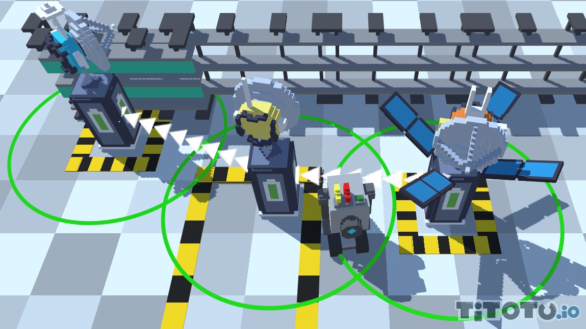 Connected Towers — Play for free at Titotu.io