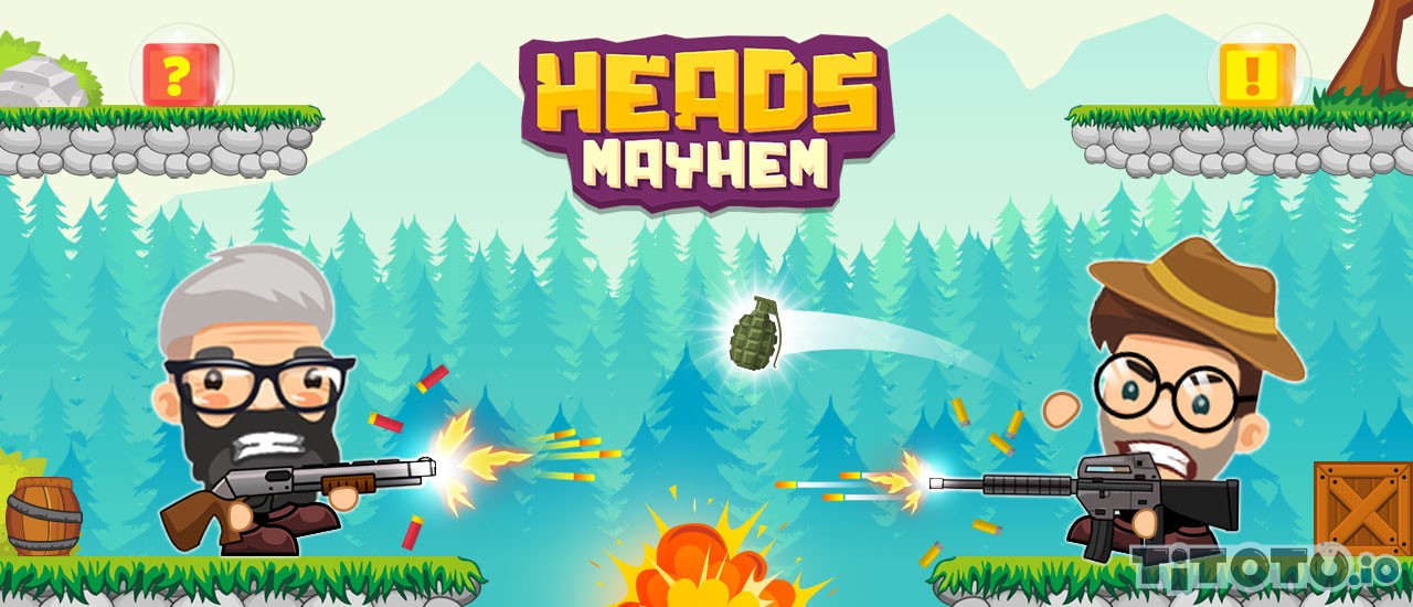 Heads Mayhem | Мэйхэм ио — Играть бесплатно на Titotu.ru