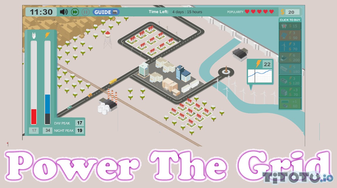 Power The Grid | Энергосеть ио — Играть бесплатно на Titotu.ru